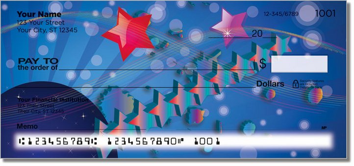 Cosmic Star Personal Checks - Personal Checks