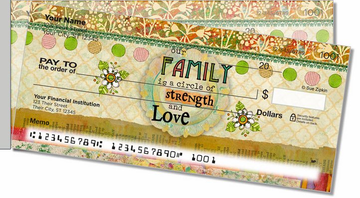 Friends and Family Side Tear Personal Checks - Personal Checks