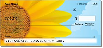 Sunflower Personal Checks - Personal Checks